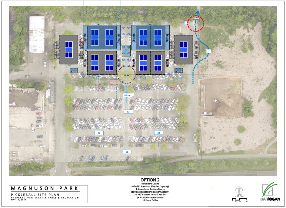 Magnuson Pickleball Design Concepts